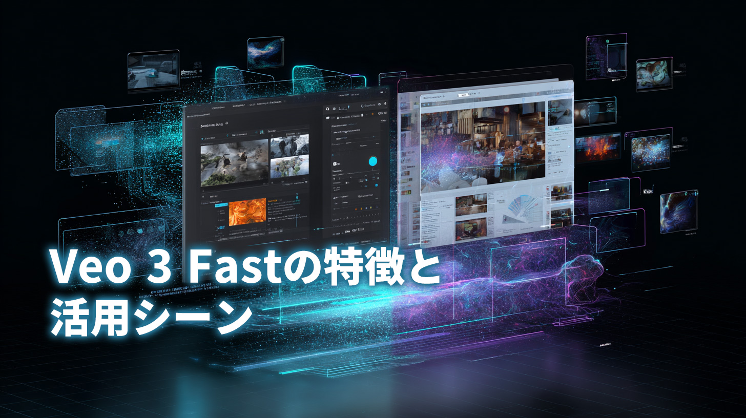 Veo 3 FastとGoogle Veo 3の違い完全ガイド｜動画生成AIの選び方と活用法 | デジタルレクリム株式会社 – BLOG
